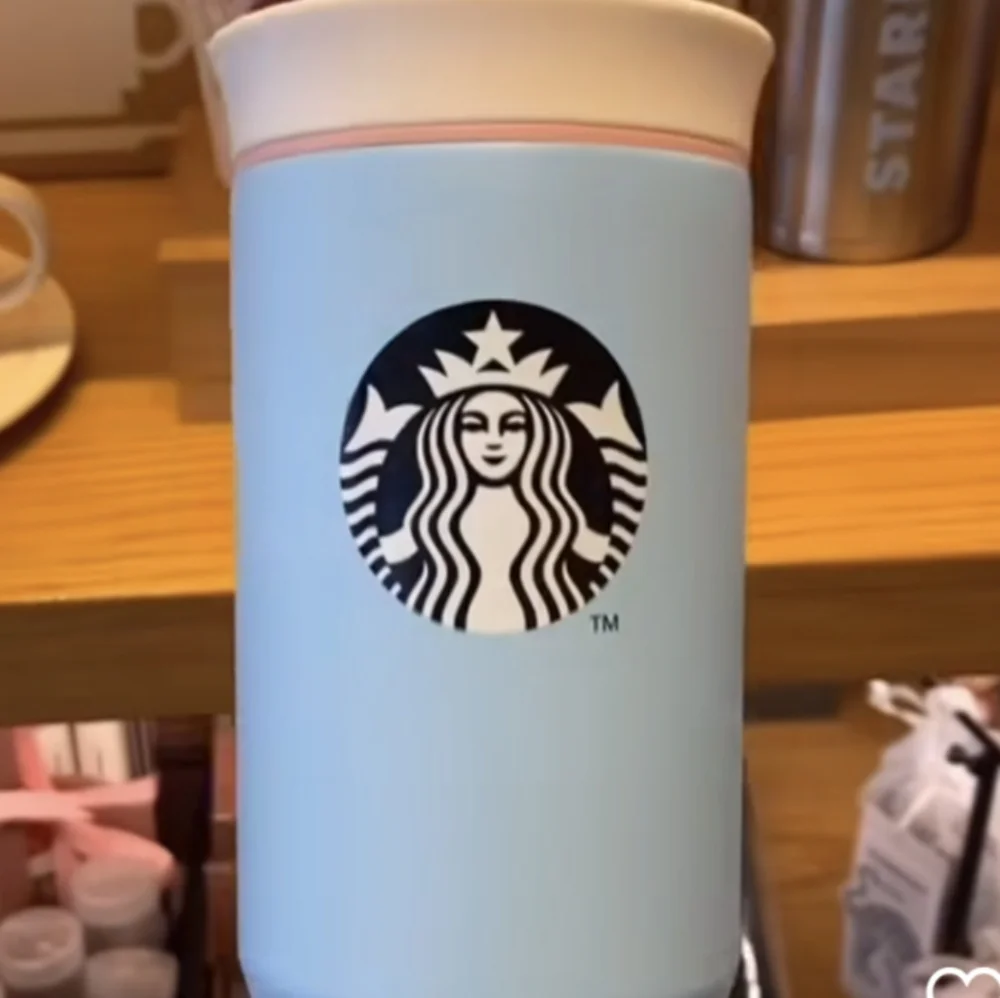 Starbucks | Dining | Starbucks Asia 24oz Blue Owala Tumbler Bnwt | Poshmark